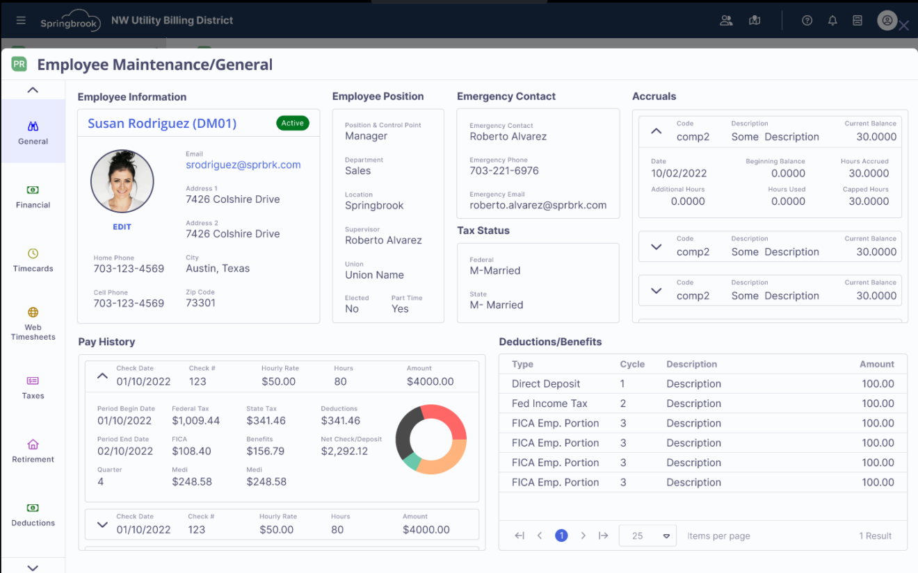 Enterprise Class Finance Platform for Local Government