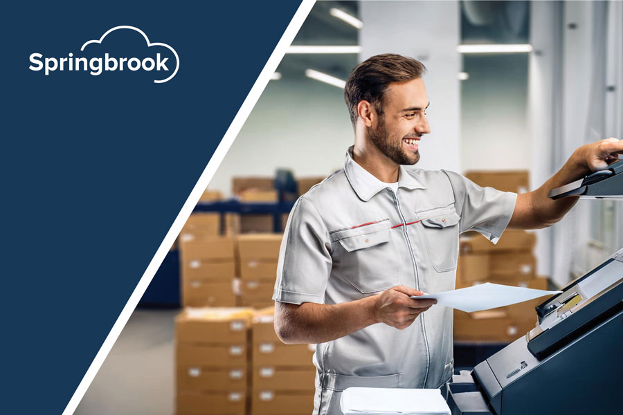 Bill printing and mailing solution for utility billing - Springbrook